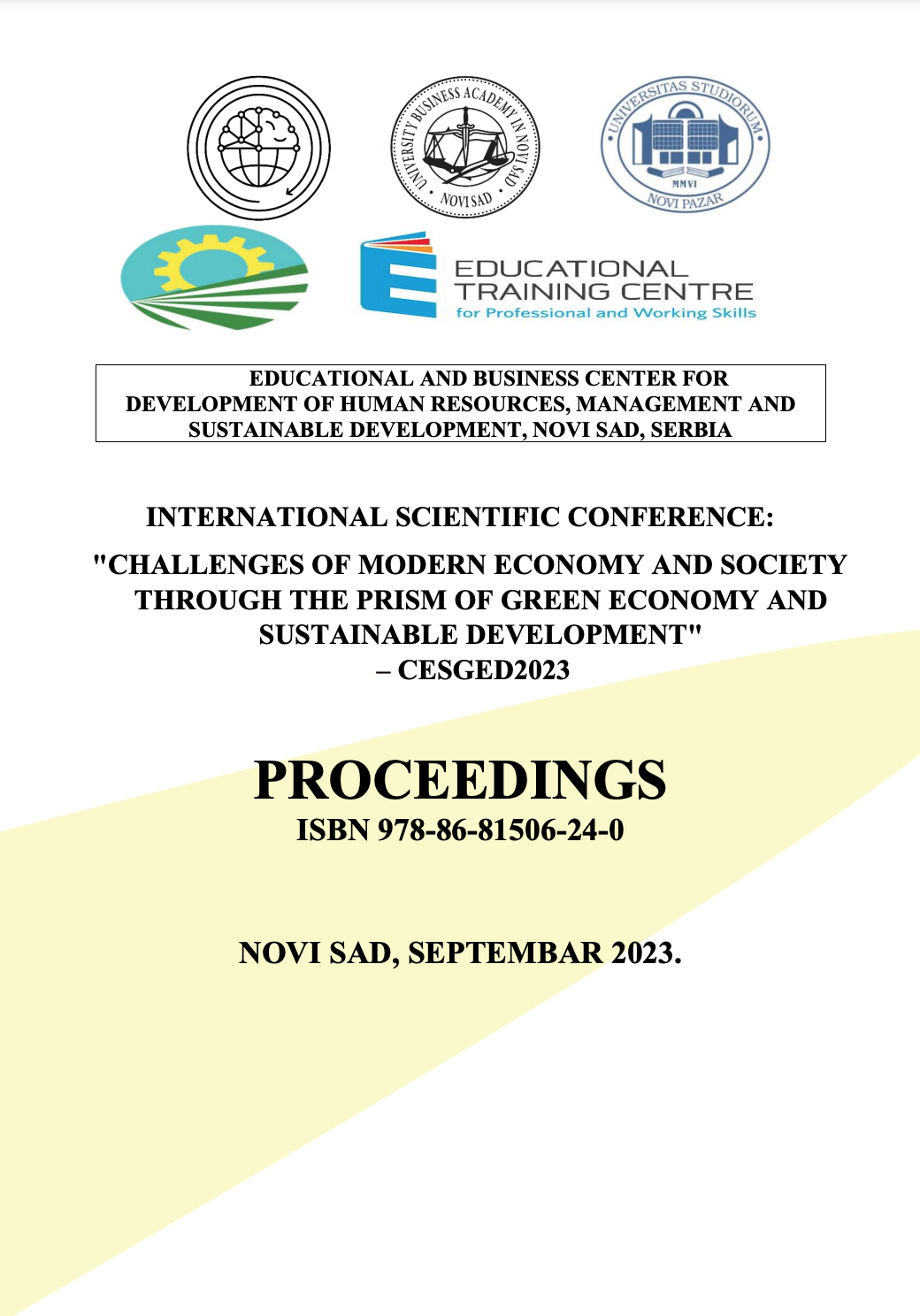CESGED Conference Proceedings | Download PDF